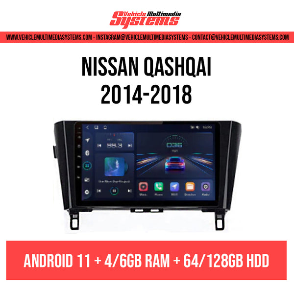 Nissan Qashqai | 2014-2018 | Android Screen – Vehicle Multimedia Systems