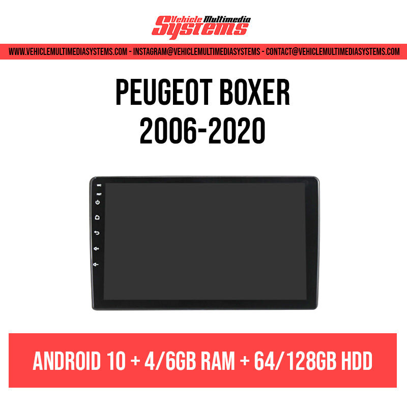 Peugeot Boxer | 2006-2022 | Android Screen– Vehicle Multimedia Systems