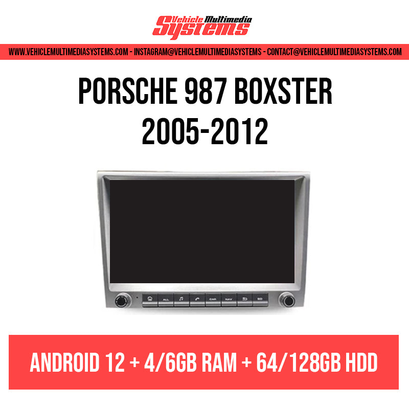 Porsche 987 Boxster | 2005-2012 | Android Screen – Vehicle Multimedia ...