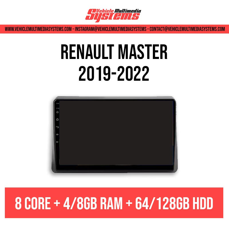 Renault Master | 2019-2022 | Android Screen– Vehicle Multimedia Systems