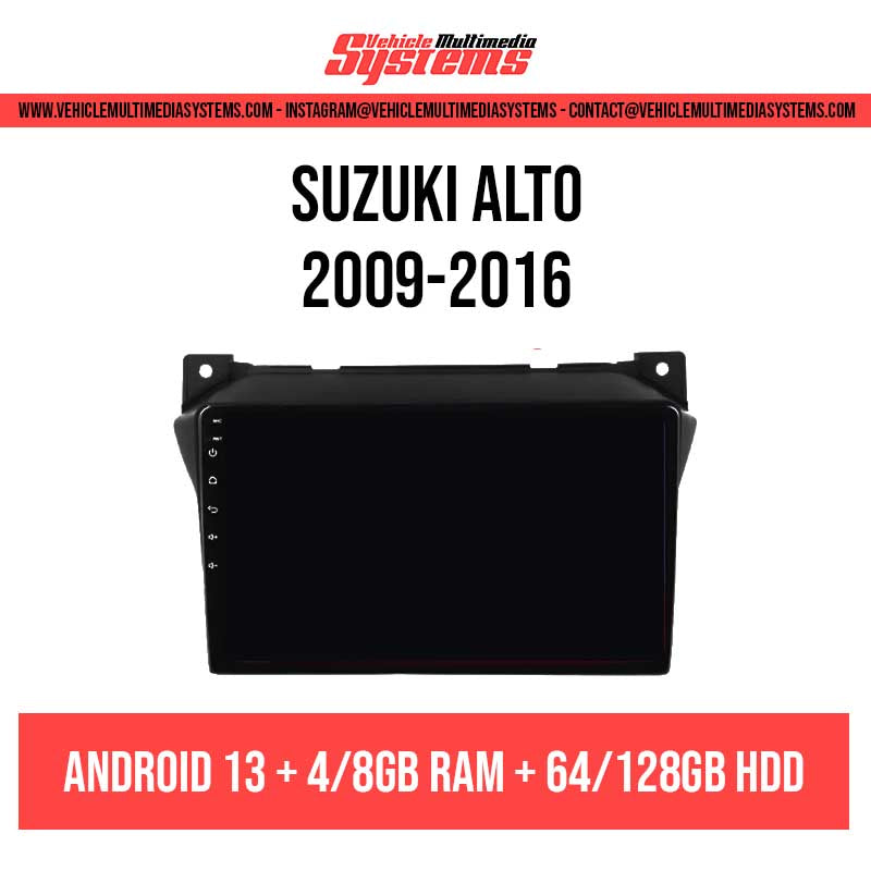 Suzuki Alto | 2009-2016 | Android Screen– Vehicle Multimedia Systems