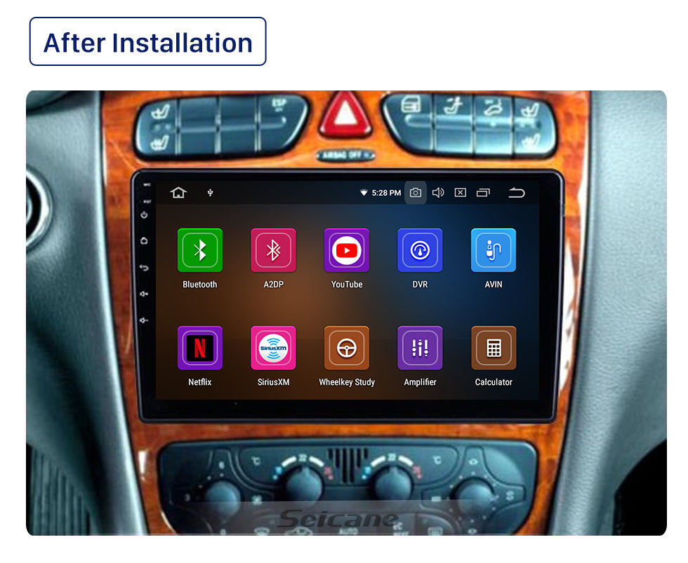 Mercedes-Benz CLK-Class | 2002-2005 | Android Screen – Vehicle ...