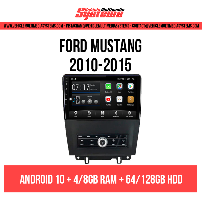 Ford Mustang | 2010-2015 | Android Screen – Vehicle Multimedia Systems