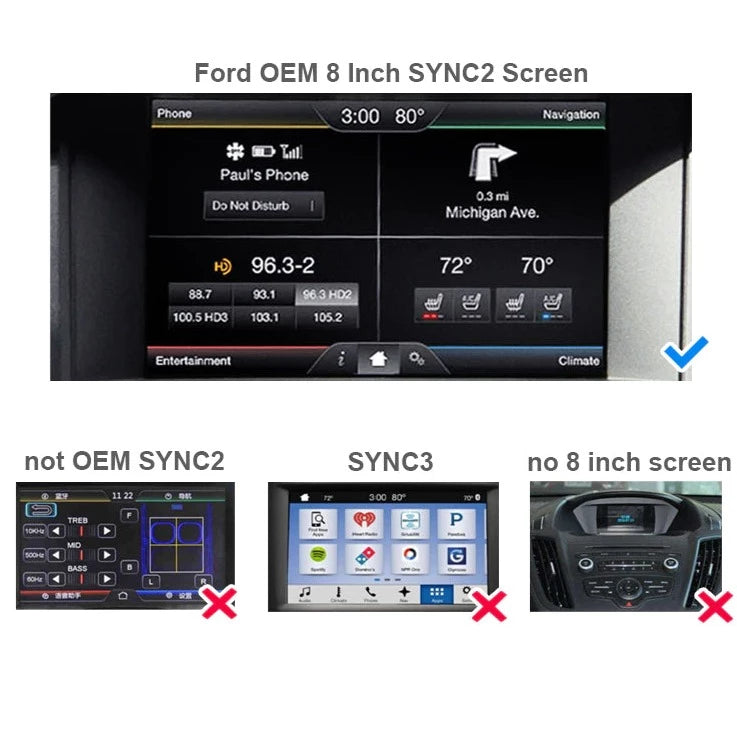 Ford Sync 2 Upgrade Module | 2015-2017 | (Original Screen) – Vehicle ...