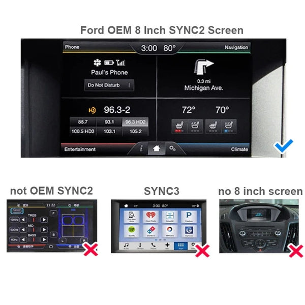 Ford Sync 2 Upgrade Module | 2015-2017 | (Original Screen) – Vehicle ...