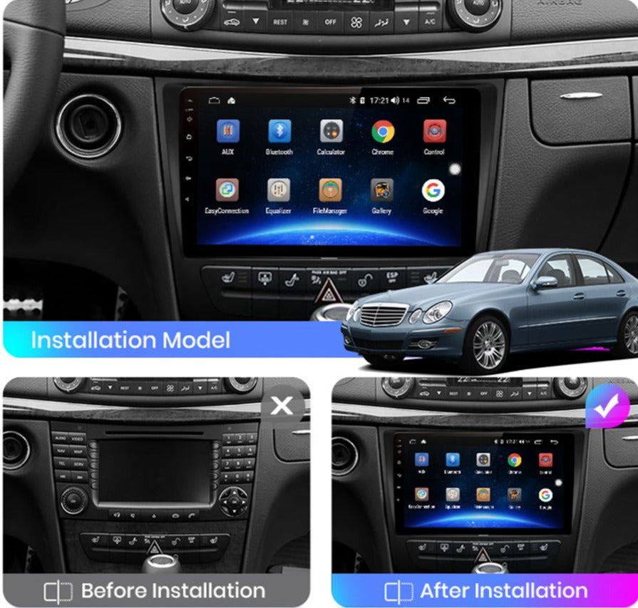 Mercedes-Benz CLS | 2001-2011 | Android Screen – Vehicle Multimedia Systems