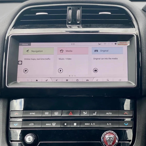 Jaguar XE | 2015-2018 | Android Screen + AC Panel – Vehicle Multimedia ...