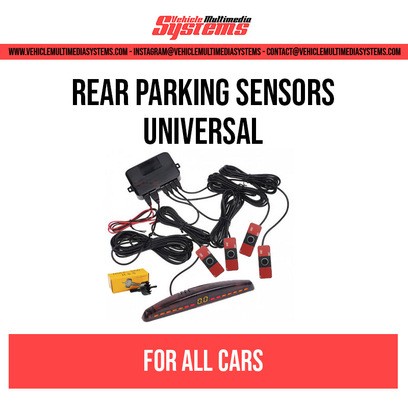Rear Parking Sensors Kit | Universal Fit for All Vehicles– Vehicle ...