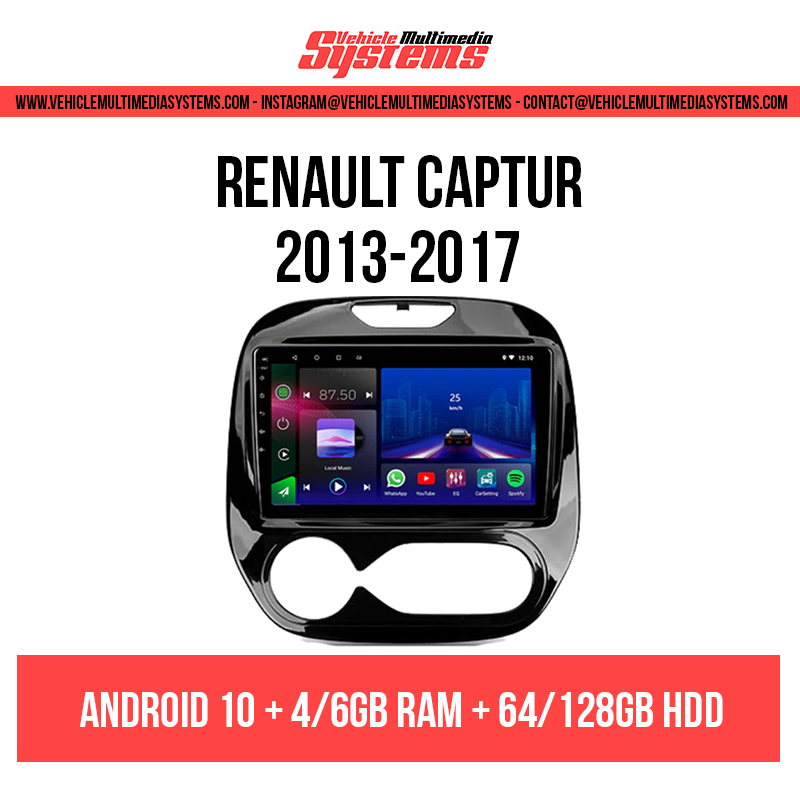 Renault Captur | 2013-2017 | Android Screen– Vehicle Multimedia Systems