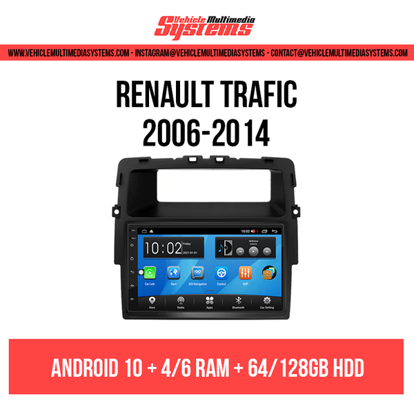 Renault Trafic | 2006-2014 | Android Screen – Vehicle Multimedia Systems
