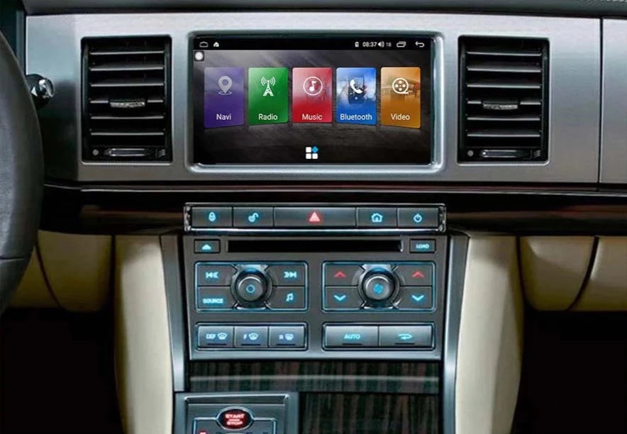 Jaguar XF | 2007-2015 | Android Screen – Vehicle Multimedia Systems