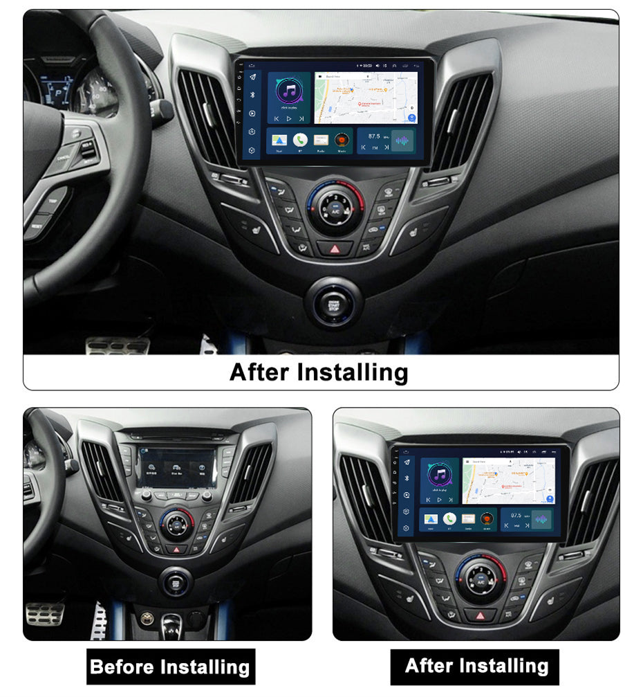 Hyundai Veloster | 2011-2017 | Android Screen – Vehicle Multimedia Systems