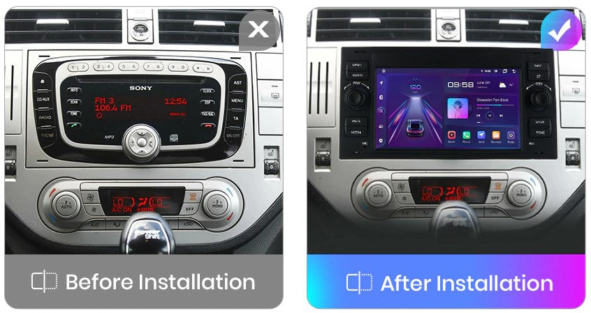 Ford Kuga | 2008-2012 | Android Screen – Vehicle Multimedia Systems