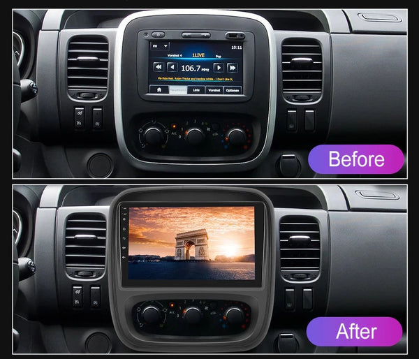 Vauxhall Vivaro | 2015-2018 | Android Screen – Vehicle Multimedia Systems