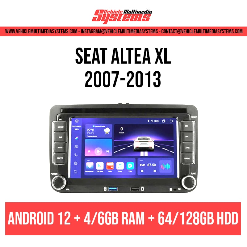 Seat Altea XL | 2007-2013 | Android Screen– Vehicle Multimedia Systems