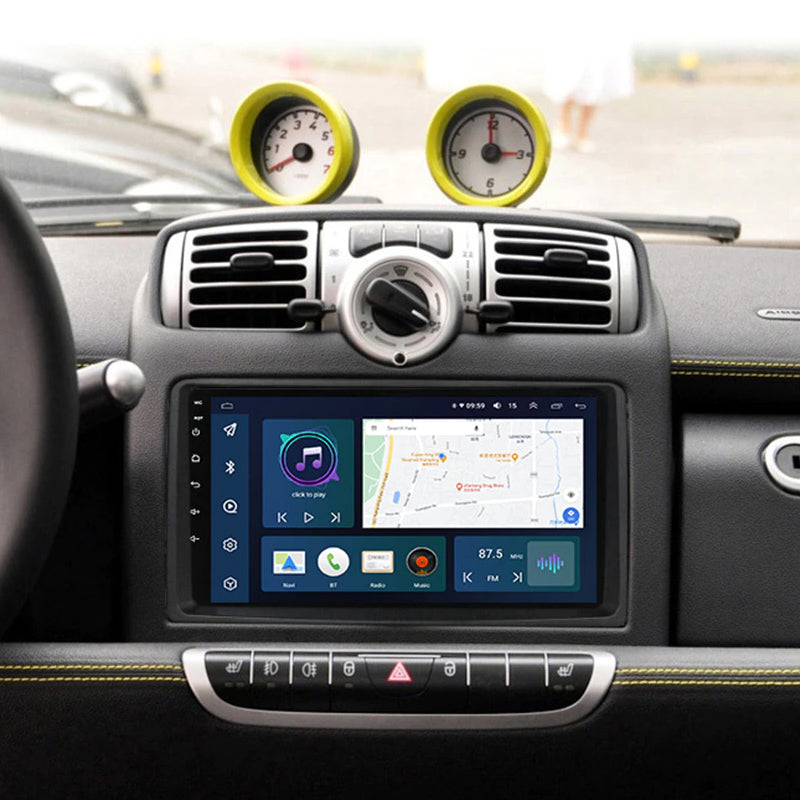 Smart Fortwo | 2011-2015 | Android Screen – Vehicle Multimedia Systems