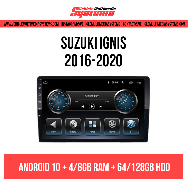 Suzuki Ignis | 2016-2020 | Android Screen – Vehicle Multimedia Systems