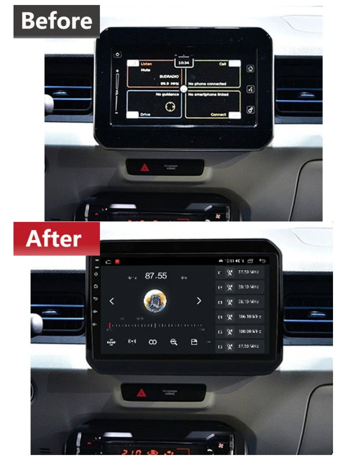 Suzuki Ignis | 2016-2020 | Android Screen – Vehicle Multimedia Systems