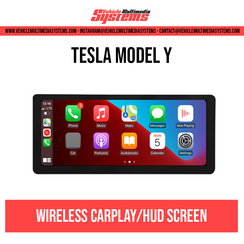 Tesla Model Y | HUD Retrofit– Vehicle Multimedia Systems