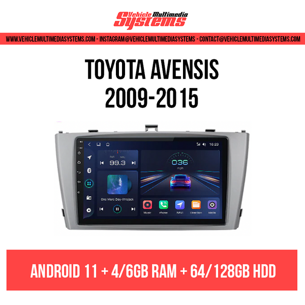 Toyota Avensis | 2009-2015 | Android Screen – Vehicle Multimedia Systems