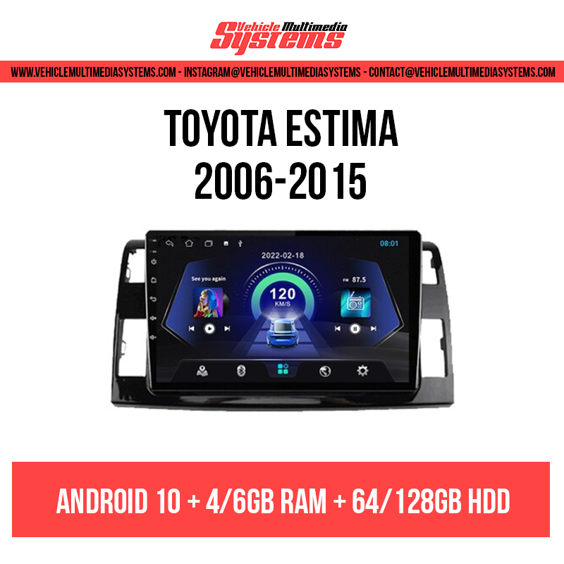 Toyota Estima | 2006-2015 | Android Screen – Vehicle Multimedia Systems