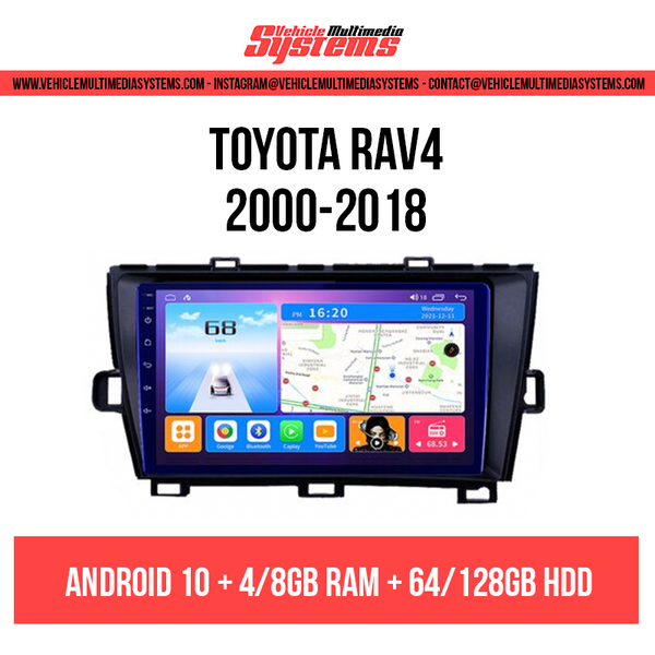 Toyota Rav4 2000 2018 Android Screen Vehicle Multimedia Systems