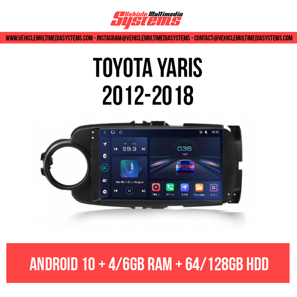 Toyota Yaris | 2012-2018 | Android Screen – Vehicle Multimedia Systems