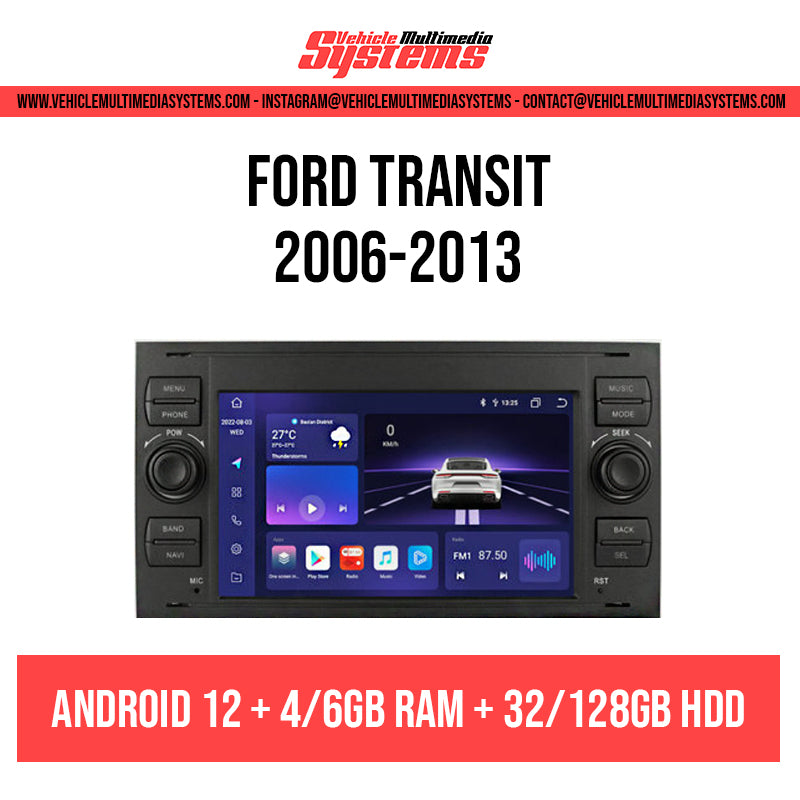 Ford Transit | 2006-2013 | Android Screen– Vehicle Multimedia Systems
