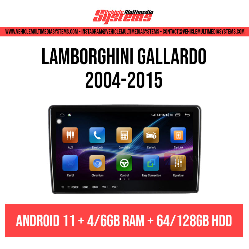 Lamborghini Gallardo | 2004-2015 | Android Screen – Vehicle Multimedia ...