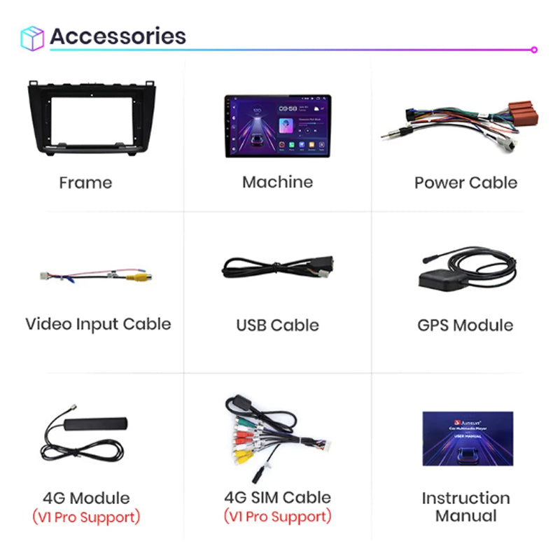 Mazda 6 | 2007-2012 | Android Screen – Vehicle Multimedia Systems