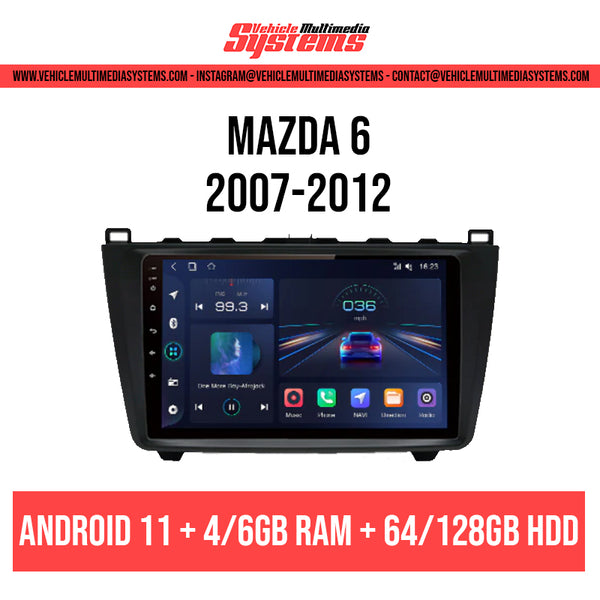 Mazda 6 | 2007-2012 | Android Screen – Vehicle Multimedia Systems