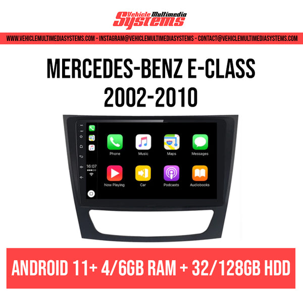 Mercedes-Benz E-Class | 2002-2010 | Android Screen – Vehicle Multimedia ...