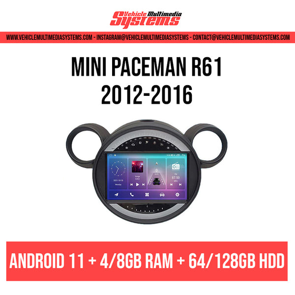 MINI Paceman R61 | 2012-2016 | Android Screen – Vehicle Multimedia Systems