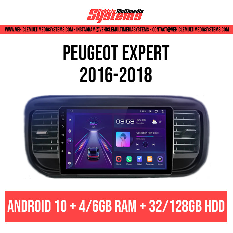 Peugeot Expert | 2016-2018 | Android Screen– Vehicle Multimedia Systems