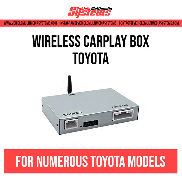 Toyota | Wireless Carplay Box – Vehicle Multimedia Systems