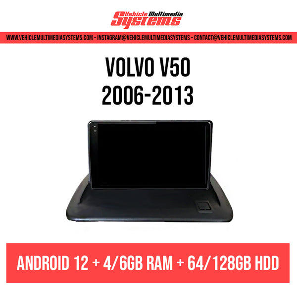 Volvo V50 | 2006-2013 | Android Screen – Vehicle Multimedia Systems